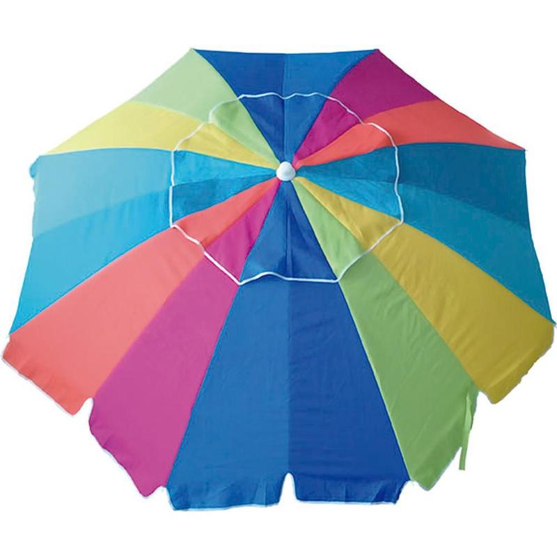 Guarda-Sol de Poliéster Mor Cancun com Saca-Areia e Cabo de Alumínio 2 ...