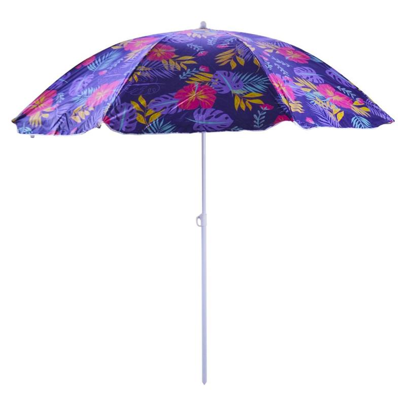 Guarda Sol Fundo Do Mar Roxo Bel Silver Coating Haste Em Alumínio E ...