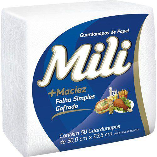 Guardanapo de Papel Mili 30X29,5Cm Pacote 50Un - Guardanapo para ...