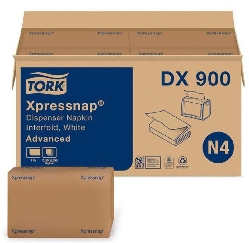 Guardanapo De Papel Tork Xpressnap - 12 Pcts x 500 Folhas - Jogo ...