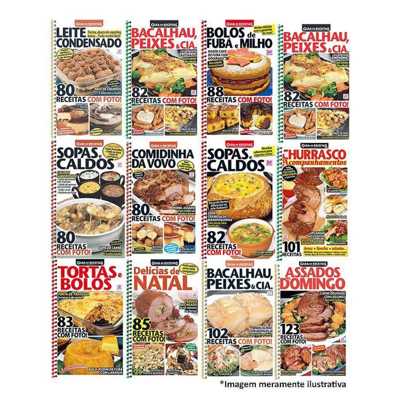 Guia de Receitas Editora Alto Astral - Livros de Gastronomia - Magazine ...