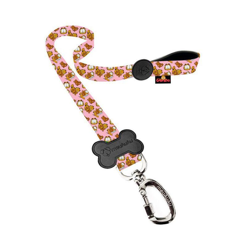 Guia MeuAuAu Garfield 1 Rosa para Cães - Tamanho M/G - Roupas para ...