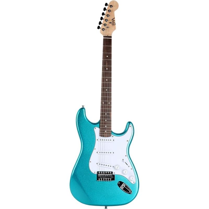 Guitarra basic strato ewa ewr 10 - lmbl - special color metallic light ...