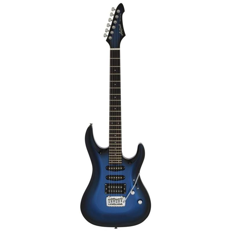Guitarra Super Strato Aria Pro MAC-STD Metallic Blue Shade - Guitarra ...