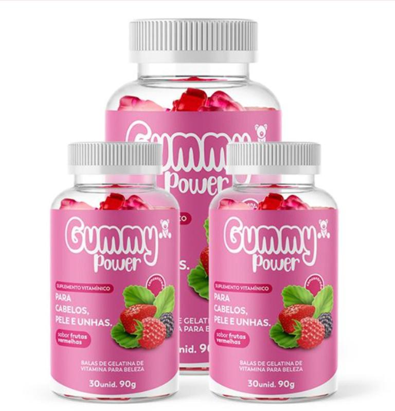 Gummy Power Original - 90 dias - Treino Funcional - Magazine Luiza