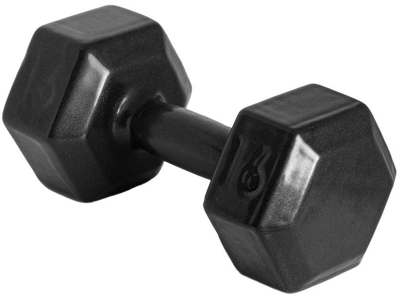 Halter Emborrachado 16kg Acte Sextavado S71 - Halteres - Magazine Luiza