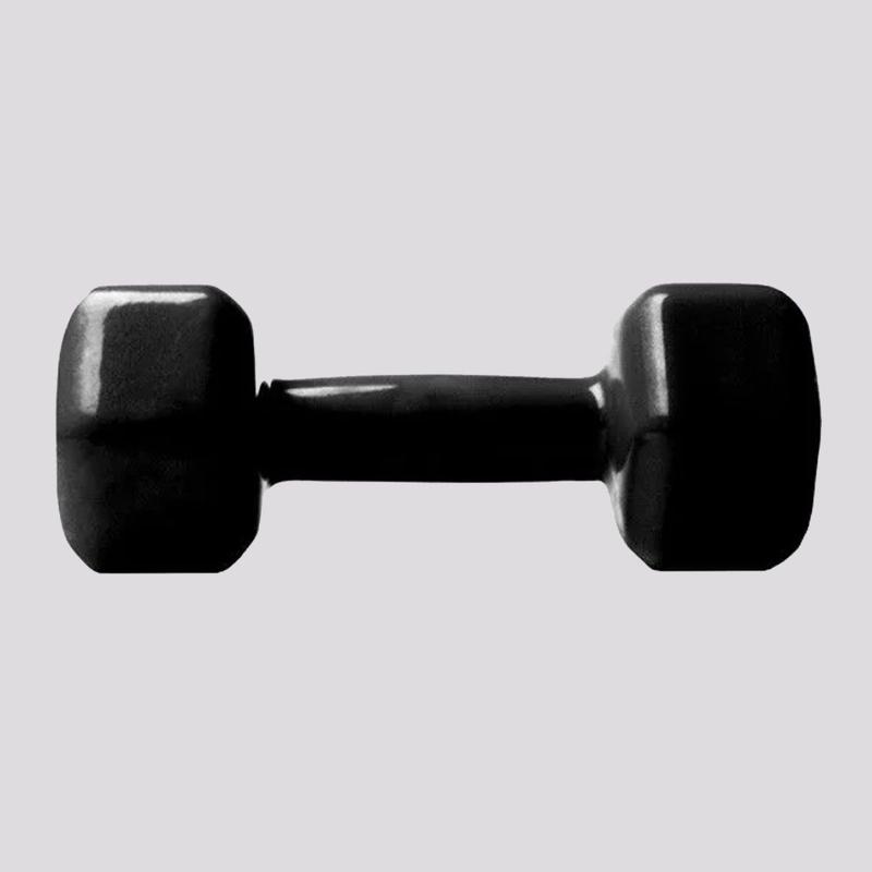 Halter Sextavado Emborrachado 3kg - Fundição Unibrás - Halteres ...