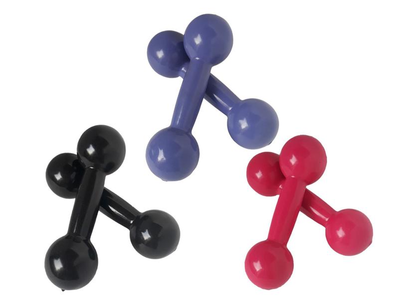 Halteres Emborrachado Peso 3KG o Par - EXERCISE SPORTS - Halteres ...