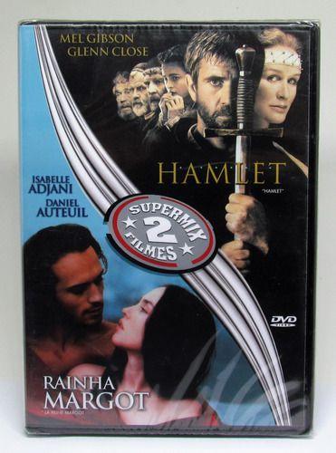 hamlet e rainha margot dvd original lacrado - 2x1 - Filmes - Magazine Luiza