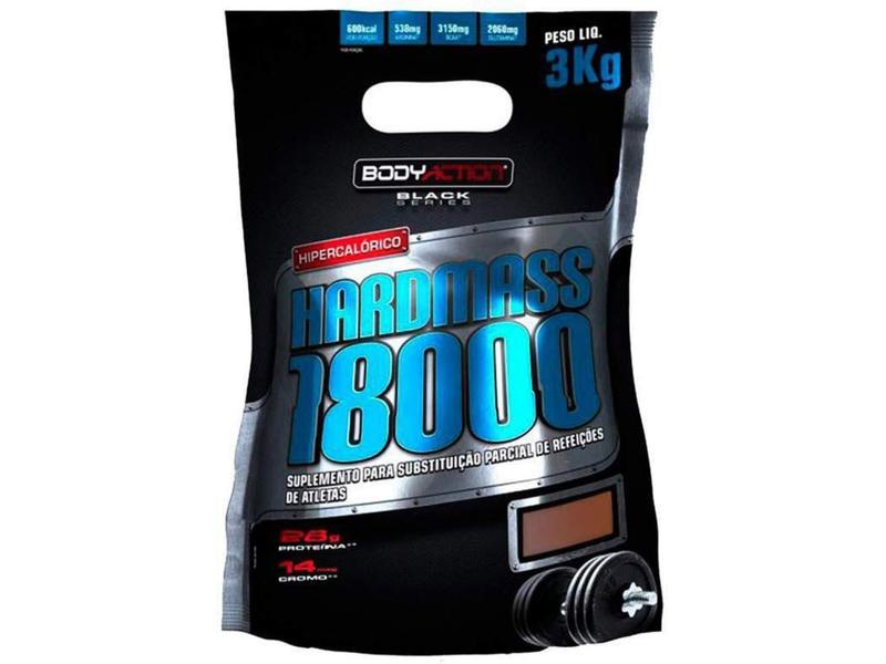 Hard Mass 18000 3 Kg - Body Action - Hipercalórico / Massa - Magazine Luiza