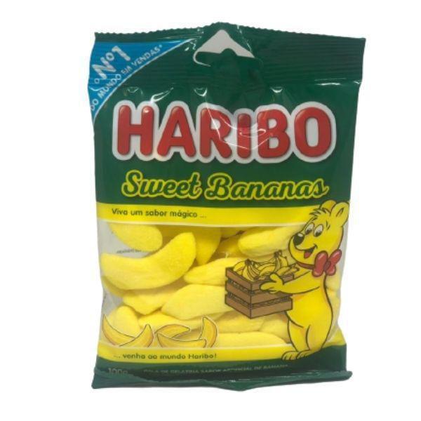 Haribo Sweet Bananas 100G - Bala de Gelatina - Magazine Luiza