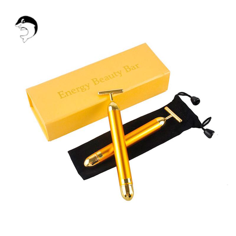 Harmonização Facial Gold 24k Elétrico massagem facial Tira Rugas - FLF ...