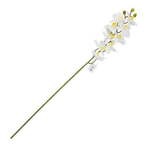 Haste orquidea 3d branco com vinho com 9 galhos 80cm - grillo - Flor e ...