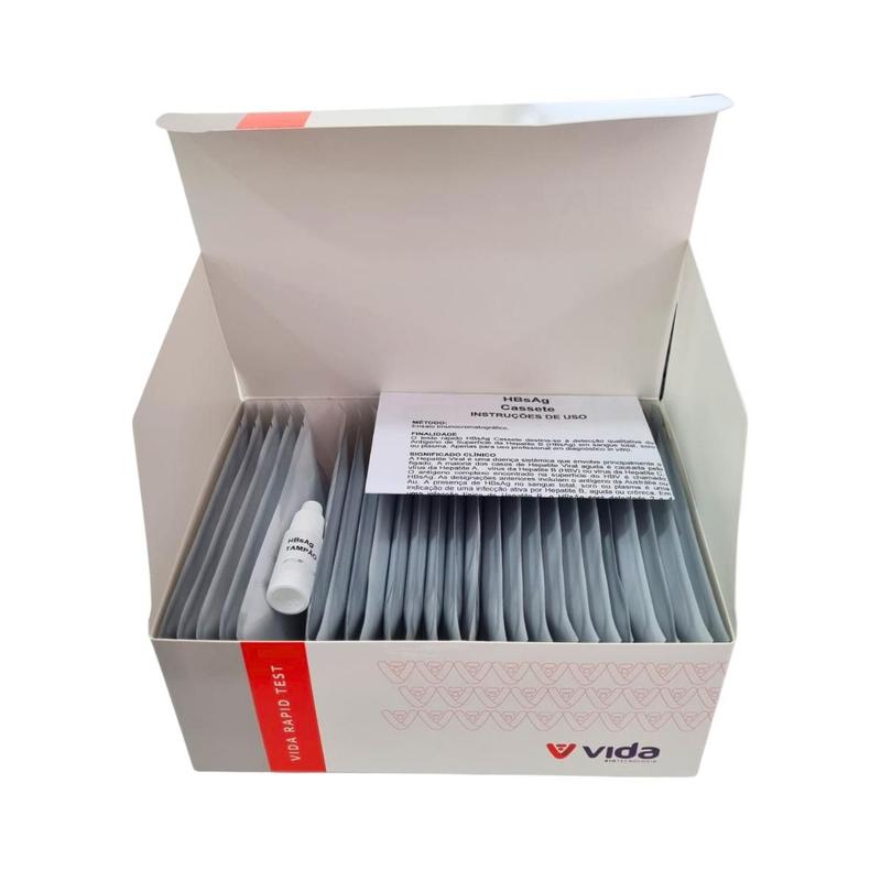 Hbsag para laboratorio c/ 25 testes - cassete (vida) - Modelos ...