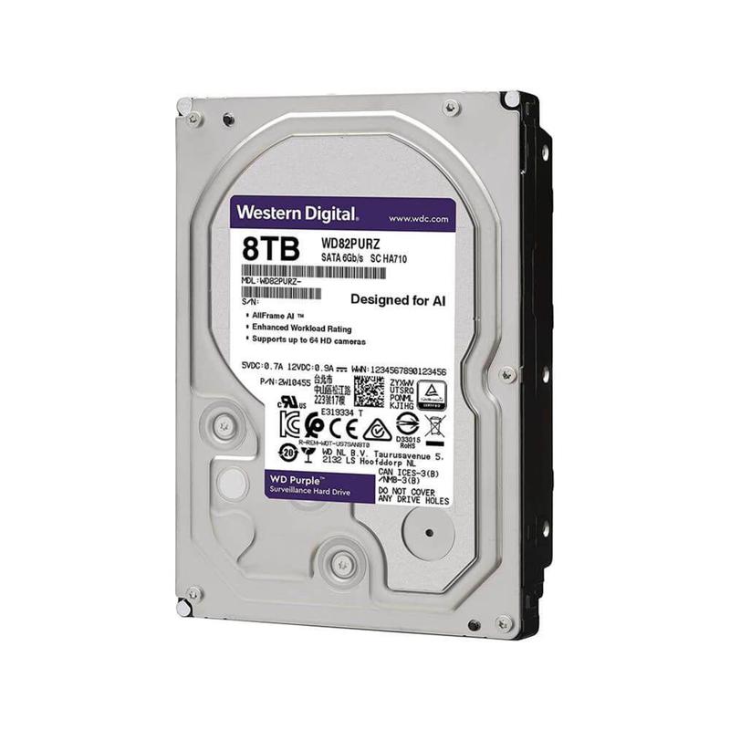 Hd 8tb Wester Digital Sata Wd82purz - Western Digital - Armazenamento ...