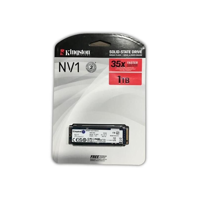 HD SSD Kingston NV1 1TB,M.2 2280 NVMe - SSD - Magazine Luiza