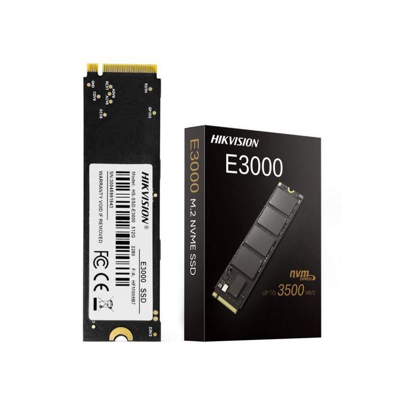 Hd Ssd M.2 Nvme Hikvision E3000 3500 2430 Placa Mãe S 512 Gb Hs 512G ...