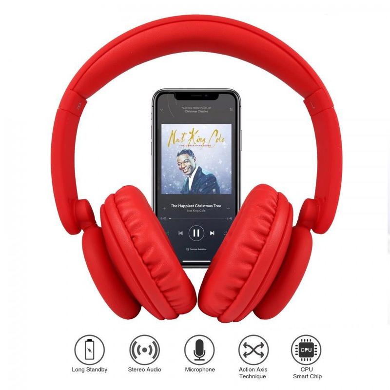 Headphone Fone de Ouvido Sem Fio Bluetooth XO B-24-Vermelho - Headphone ...