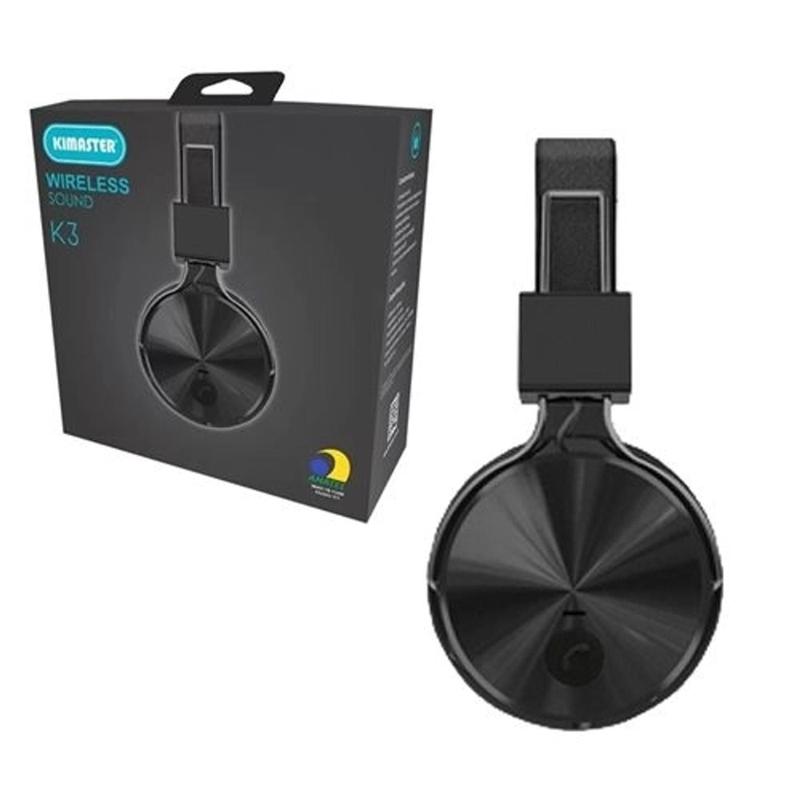 Headphone wireless k3 - KIMASTER - Headphone com Fio - Magazine Luiza