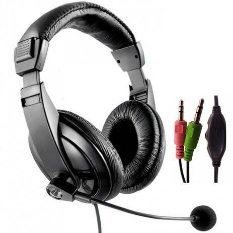 Headset escritório comercial fone microfone ph049 - Multilaser ...