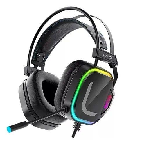 Headset Fone Game Usb Pc Xbox Ps3 Notebook Rgb Com Microfone - futuro ...