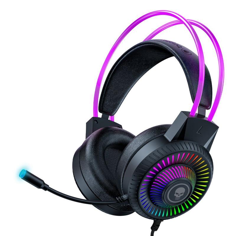 Headset Gamer Bright Flame Driver 50mm Usb Rgb - Ghp010 - Headset Gamer ...