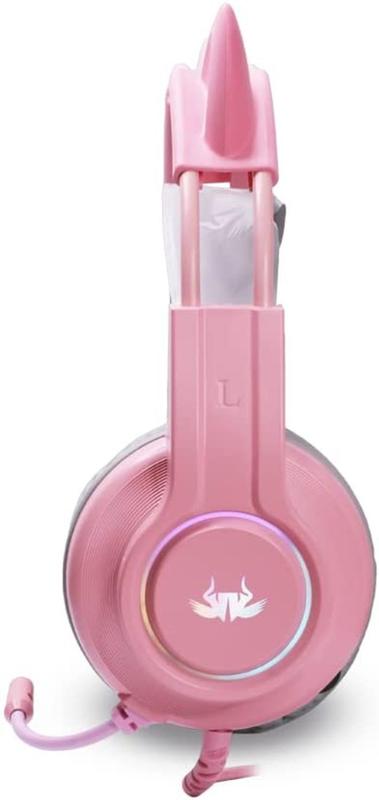 Headset Gamer com orelhinha de gato KP-GA04 - Knup - Headset Gamer ...