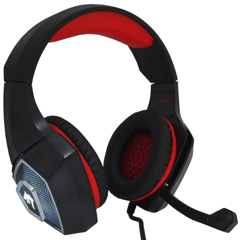 Headset Gamer Fone Ouvido Microfone Surround Bass Led Pc Celular Jogos