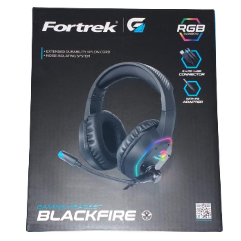 Headset Gamer Fortrek Blackfire Preto - Headset Gamer - Magazine Luiza