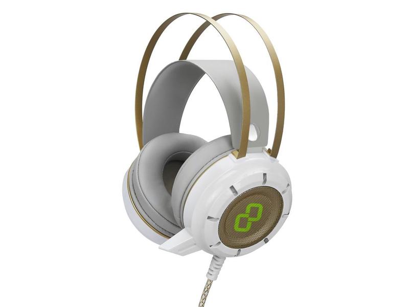 Headset Gamer GT Luminous 7.1 Canais com LED para Desktop - Branco GT ...