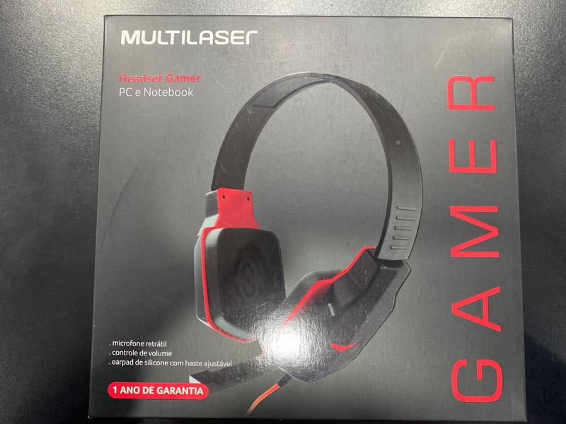 Headset Gamer Headset - Multilaser - Headset com Fio - Magazine Luiza