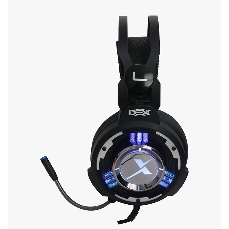Headset Gamer Iluminado Surround 7.1 Usb DF-95 - Dex - Headset Gamer ...