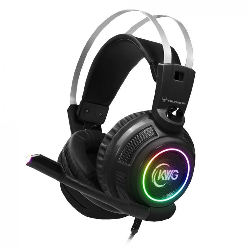 Headset Gamer KWG Taurus P1 com Microfone USB RGB TAURUS P1 RGB ...