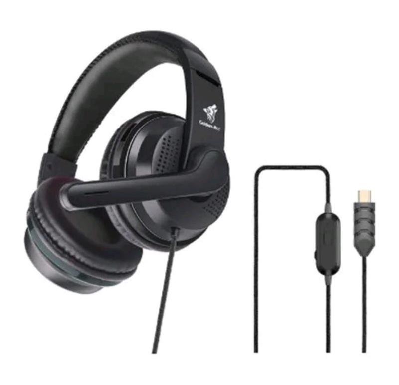 Headset Gamer Mobile GoldenUltra GT-U200 Preto - GOLDEN ULTRA - Headset ...