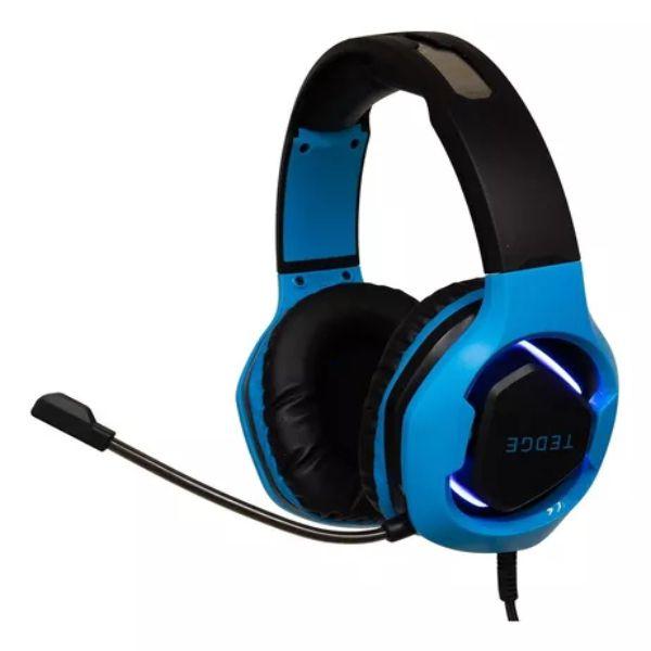 Headset Gamer Preto E Azul Cabo 1,8m 95db Ml-gh200 Tedge - Headset ...