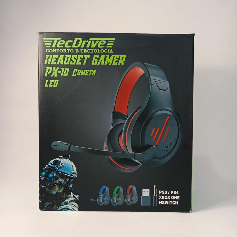 Headset Gamer Px-10 - TecDrive - Headset Gamer - Magazine Luiza