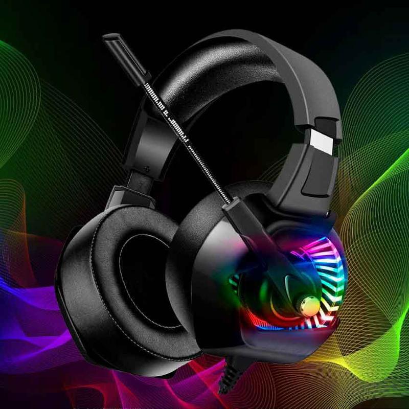 Headset Gamer Super Bass 7.1 Headphone PC Xbox PS RGB Led - KP-470-2 ...