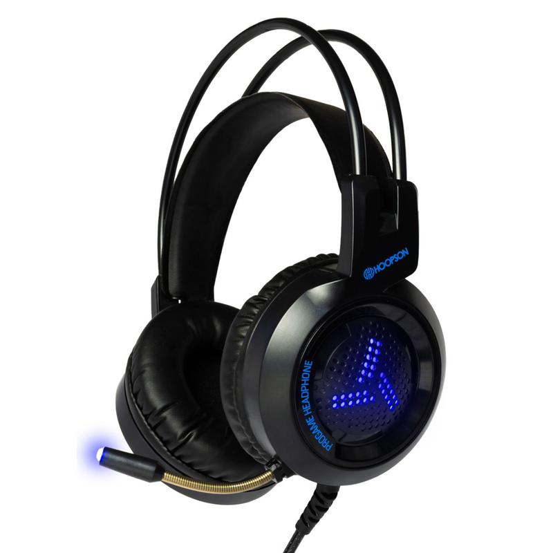 Headset Headphone Gamer USB Led Hoopson F100az Pc - Headset Gamer ...