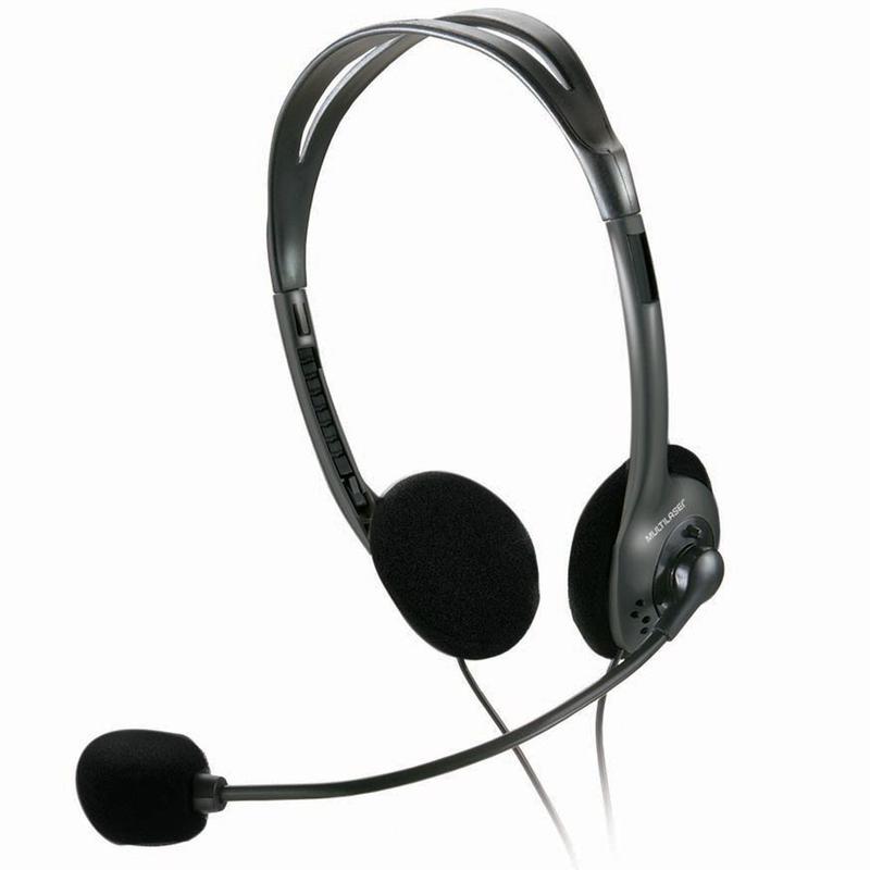 Headset Multi P2 Preto - PH002 - Headset com Fio - Magazine Luiza