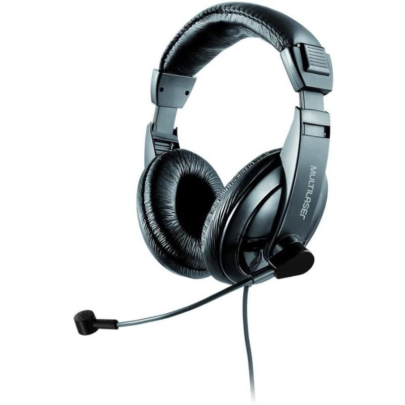 Headset Multilaser Profissional Giant P2 - PH049 - Headset com Fio ...