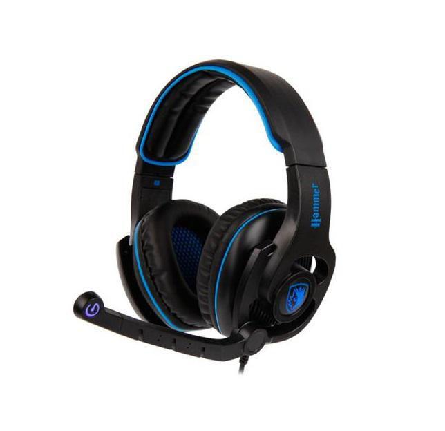 Headset Sades Hammer Pc - Azul (Sa923) - Headset com Fio - Magazine Luiza