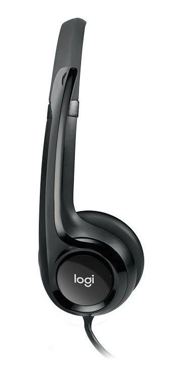 Headset Usb Logitech H390 Voip Microfone Volume Pc Notebook - Headset ...