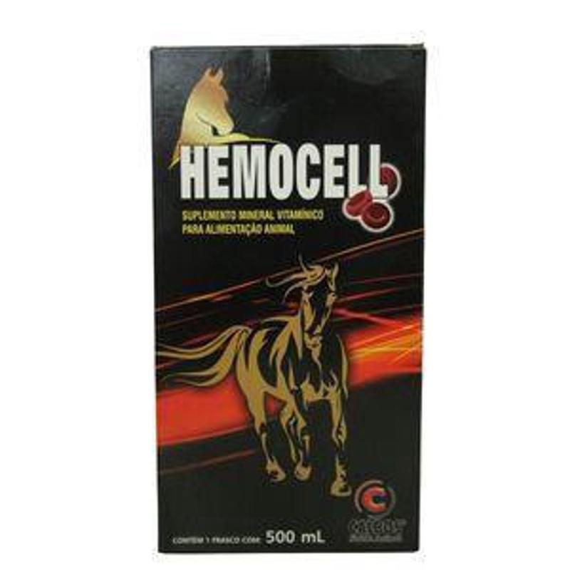 Hemocell Suplemento Vitamínico Para Equinos - 500ml - Calbos ...