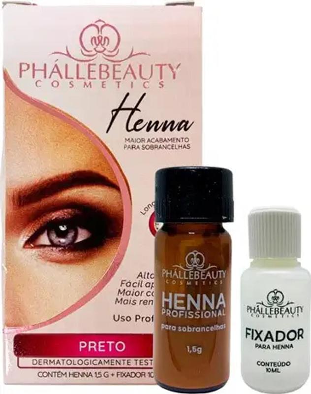 Henna Para Sobrancelhas PhálleBeauty - Tinta e Henna para Sobrancelhas ...