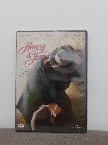 Henry E June Dvd Original Lacrado - universal - Filmes - Magazine Luiza