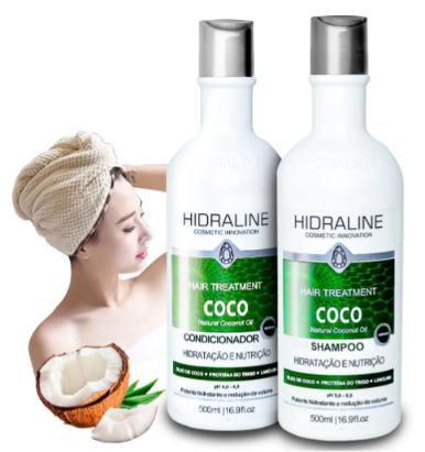 HidraLine - Hair Treatment Coco Shampoo + Cond.500ml - Shampoo ...