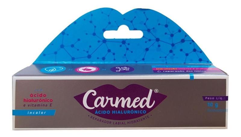 Hidratante Labial Carmed Ácido Hialurônico com 10g - CIMED - Hidratante Labial - Magazine Luiza