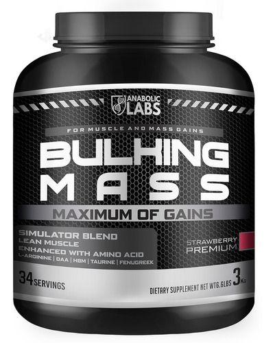 Hipercalórico Bulking Mass 3 KG - Anabolic Labs - Hipercalórico / Massa ...
