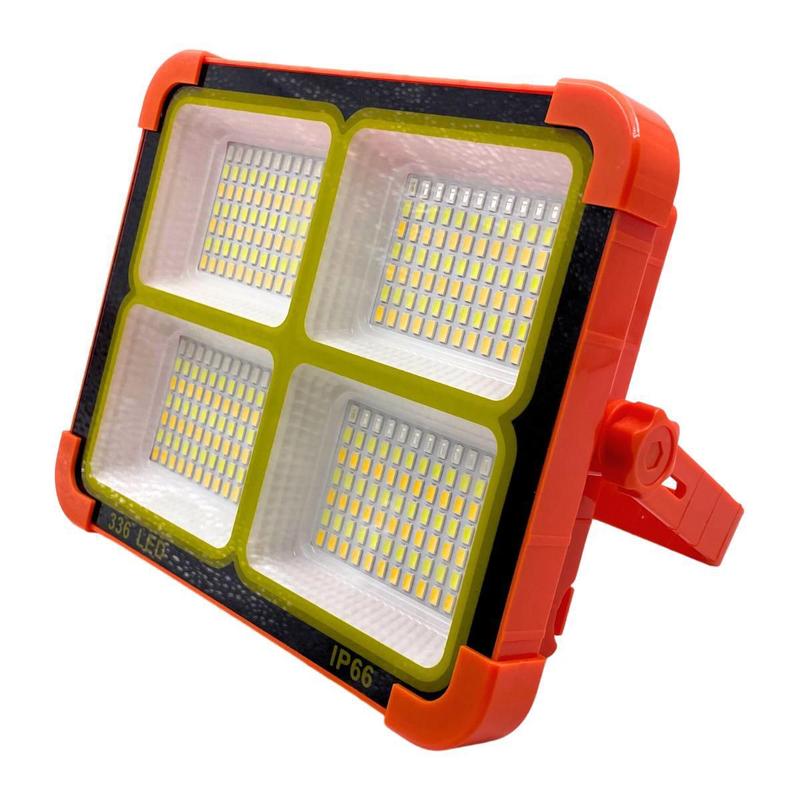 Holofote Solar e USB Tipo-C 25W - 4 Níveis de Luz, Portátil - Hurry ...