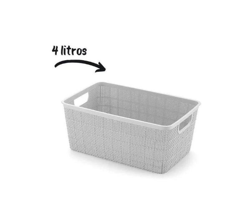 Home organizer 4 litros para organizar seus objetos - filó modas ...